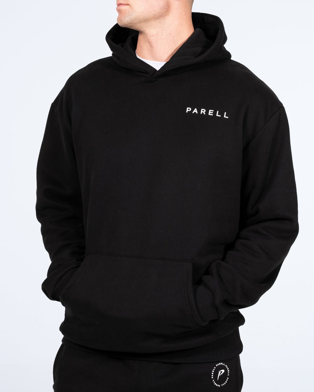 Parell Evolve Tall Mens Oversized Pullover Hoodie (black) | Tall Mens ...