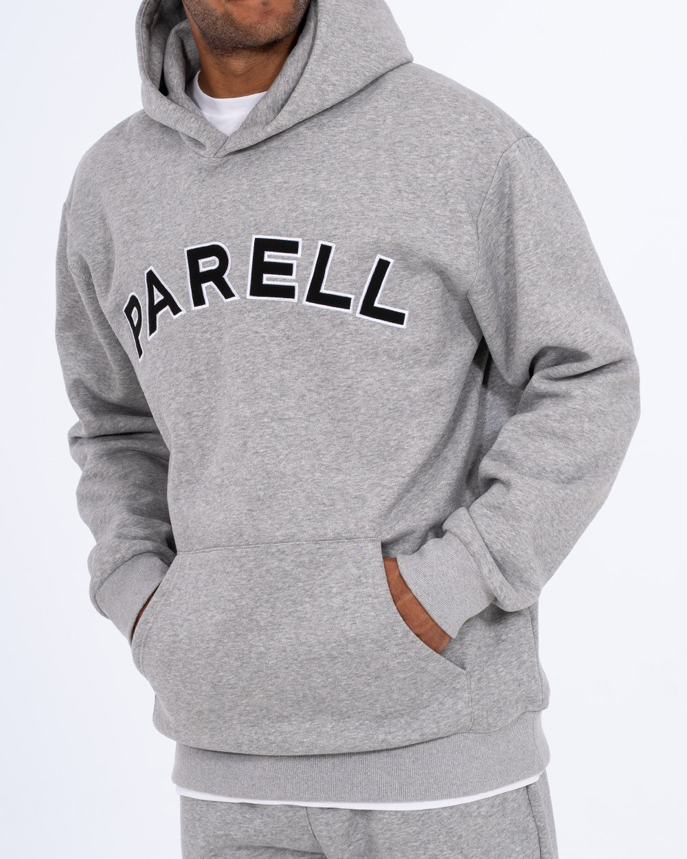 Parell Forge Tall Mens Oversized Hoodie (heather grey) | Tall Mens ...