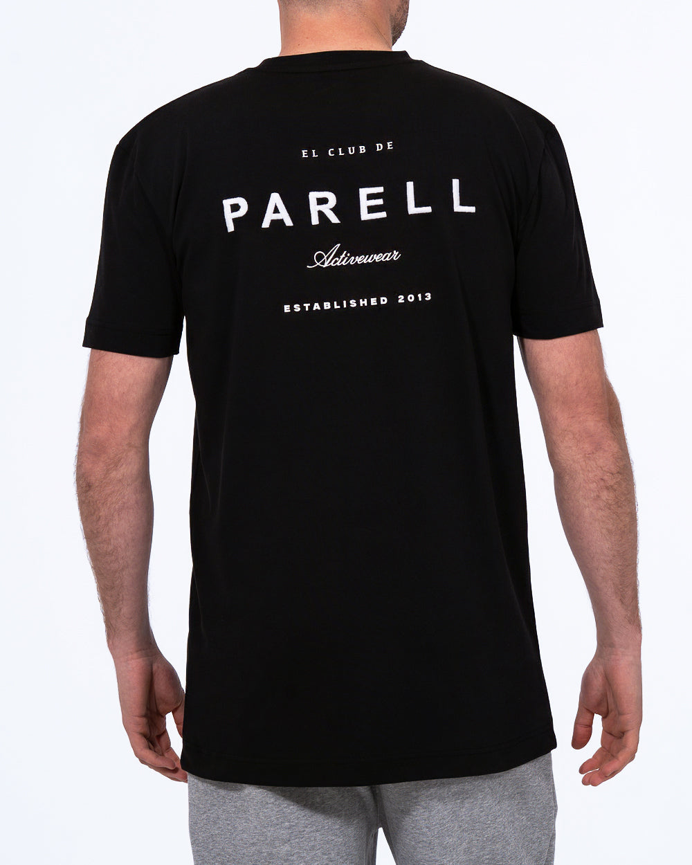 Parell Active Tall Mens T-Shirt (black) | Tall Mens Clothing | 2tall.com