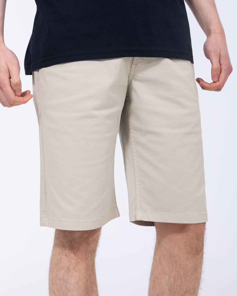 2t Grant Tall Mens Chino Shorts (pebble) | Tall Mens Clothing | 2tall.com