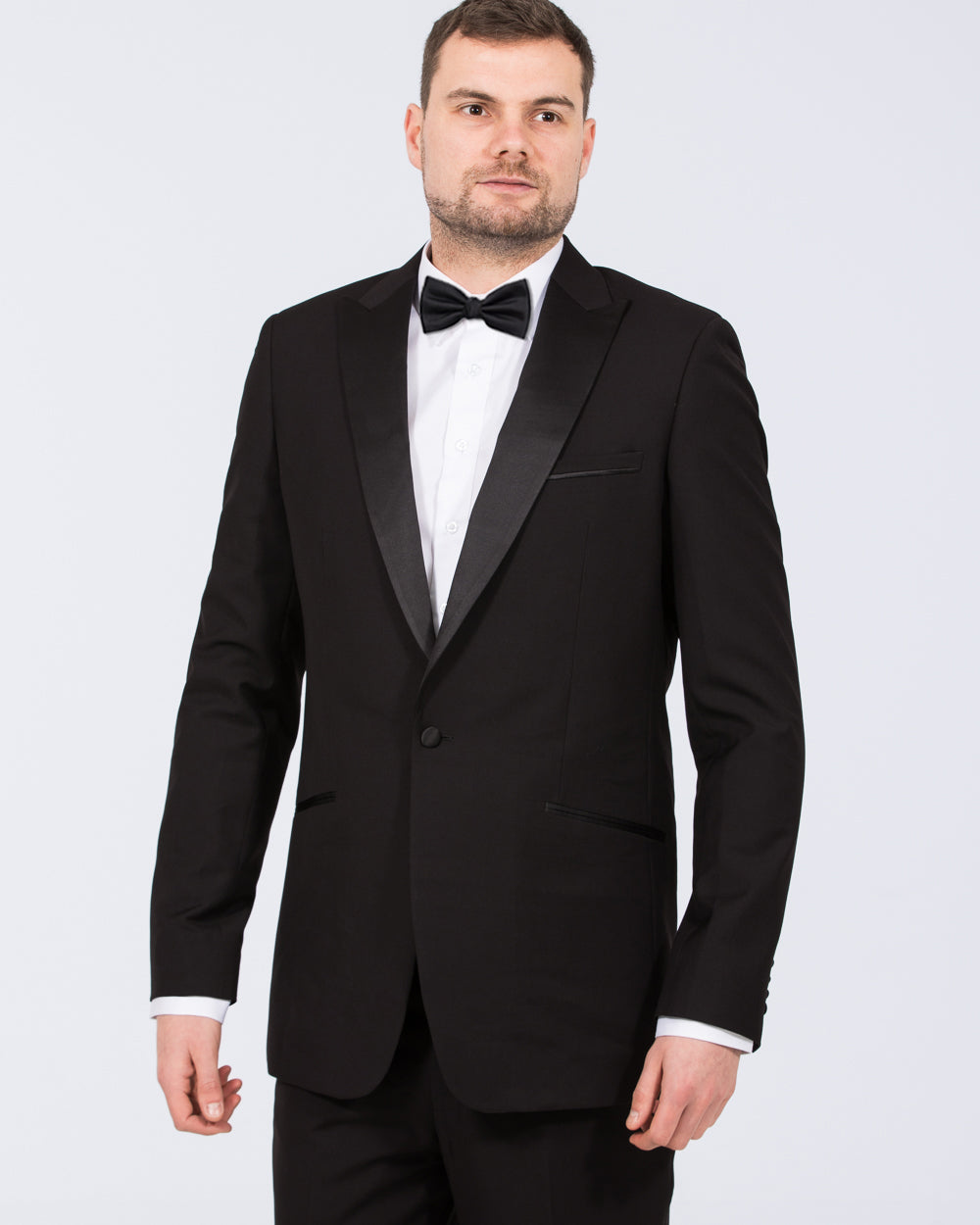 Skopes Sinatra Slim Fit Tall Dinner Suit (black) | Tall Mens Clothing ...